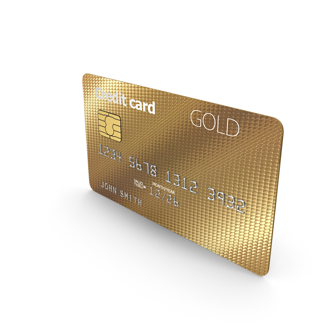 Credit card Gold.G03.2k