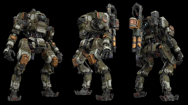 BT-7274 Titanfall, Adisorn Klinkhachon : Fan art BT- 7274 Titanfall *I likes to play Titanfall ...
