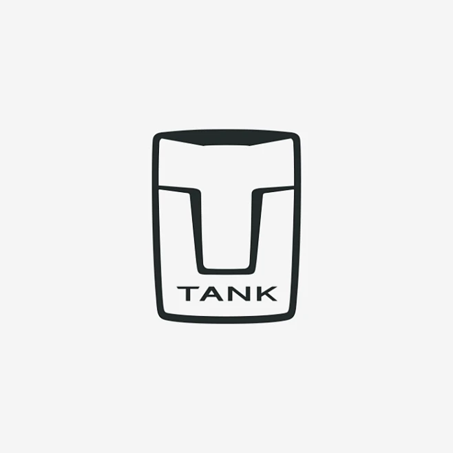 TANK坦克汽车logo-花瓣网