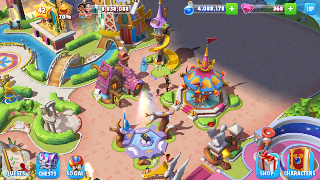 Disney Magic Kingdom Layout (Before Mulan Event) : Imgur: The magic of ...