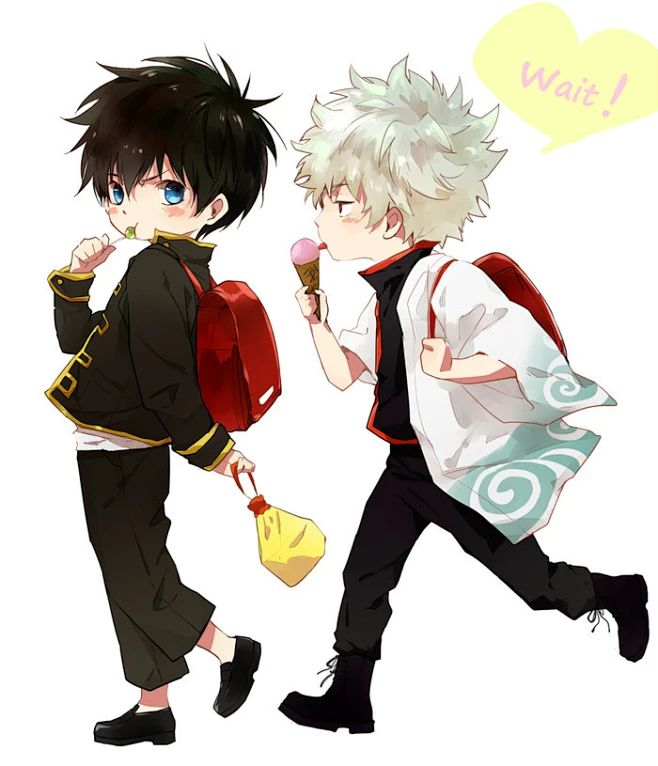 银魂 土方十四郎 坂田银时-花瓣网