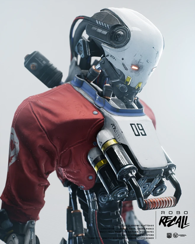 RoboRecall - Magazine covers, Jerome Platteaux : Those are the covers I ...