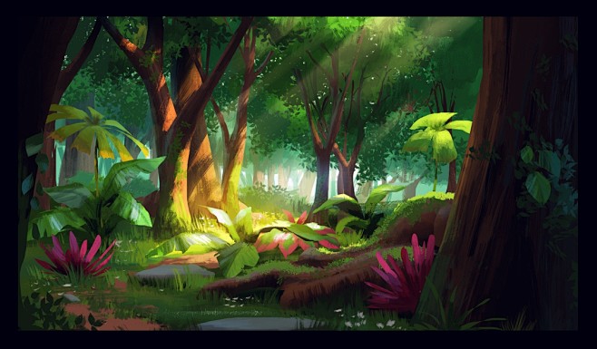 欧美q版室外场景原画来自cgbook.cn (1702)