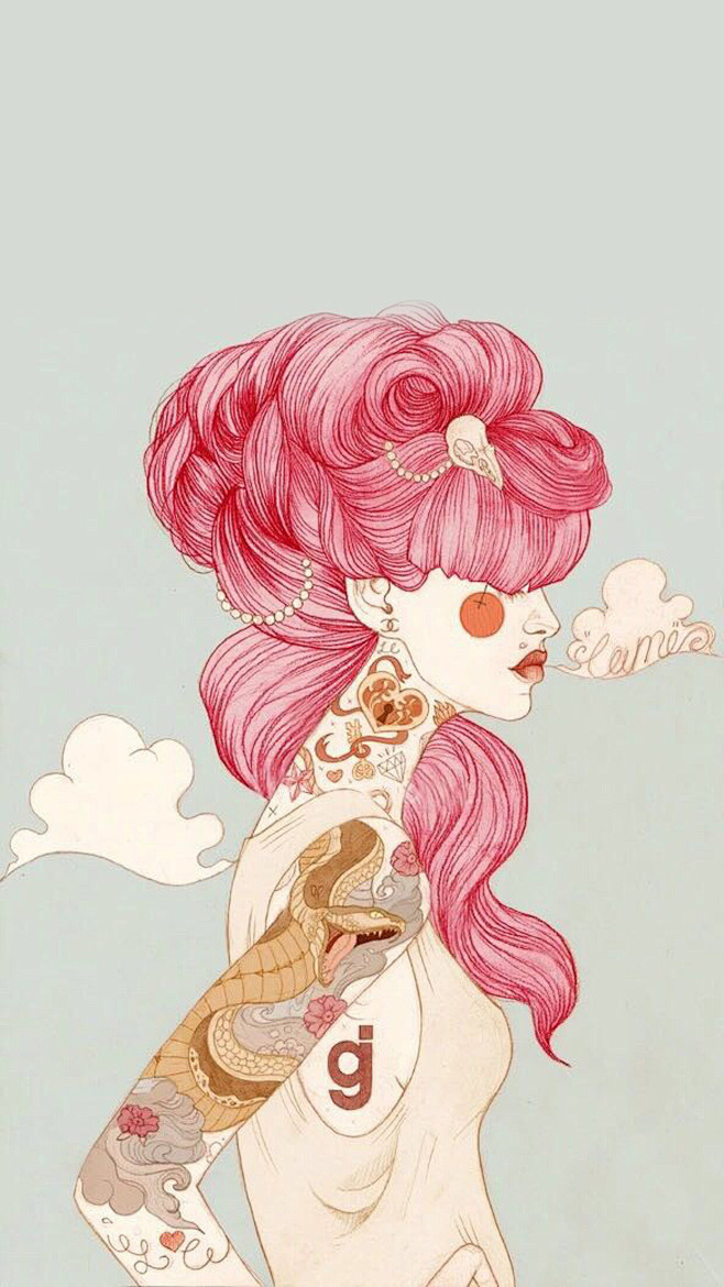 插画师 Liz Clements