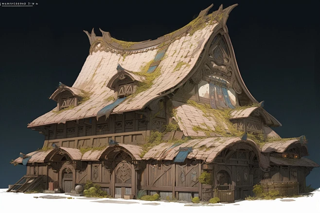 Dwarf house-花瓣网