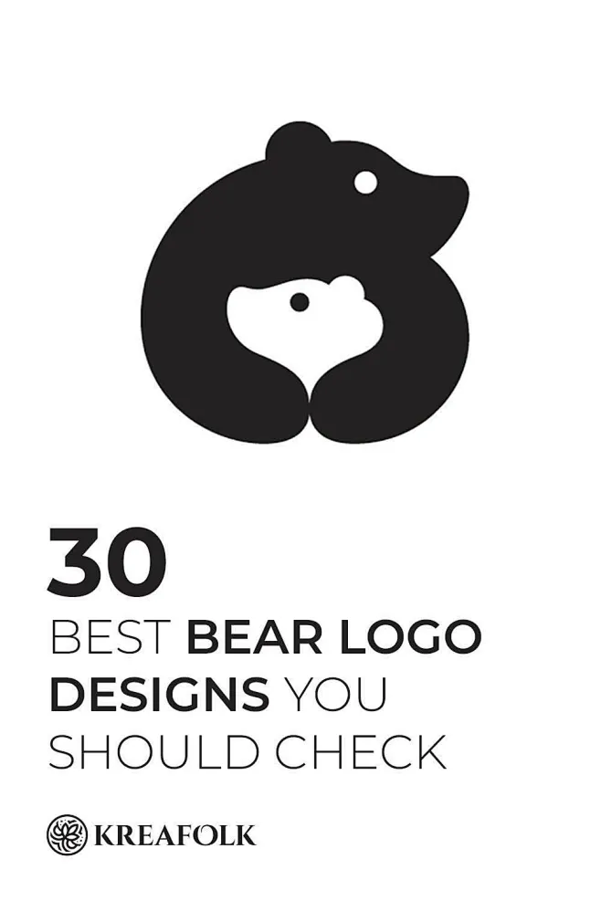 30 Best Bear Logo Designs You Should Check-花瓣网
