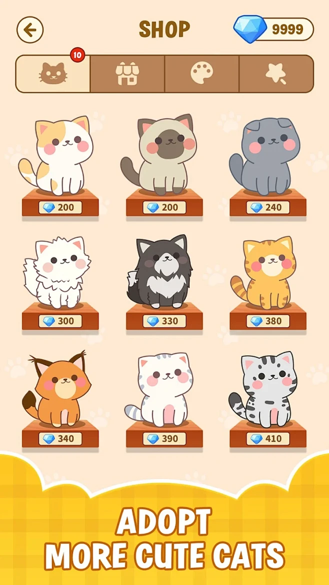 Cute Cat 3 Tiles-4