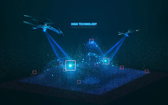 Electronic Network Technology Poster Template 11款未来科幻人工智能电子网络科技海报展板招贴设计 ...