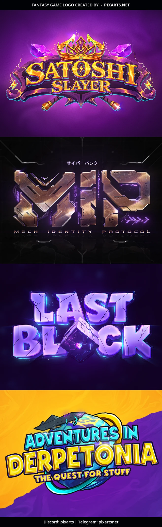 程式化的游戏标志. Stylized Game Logo-花瓣网