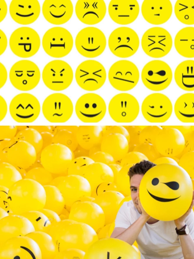 气球互动屋｜黄色emoji+气球+玻璃屋很出片哎-花瓣网