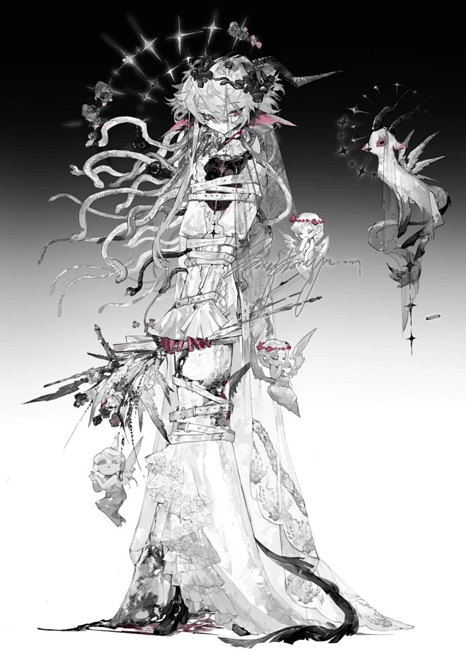 沼泽骨 的作品详情 - 米画师-花瓣网