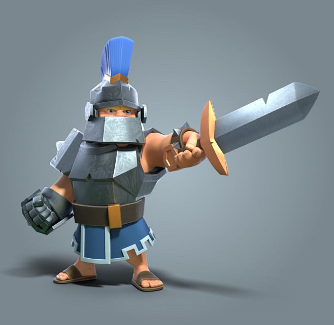 Clash of Clans : Dark Ages Barbarian King