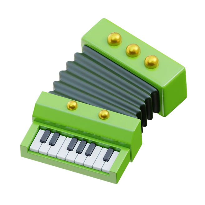 Accordion 3D Icon - Free Download Festival & Days 3D Icons | IconScout-花瓣网