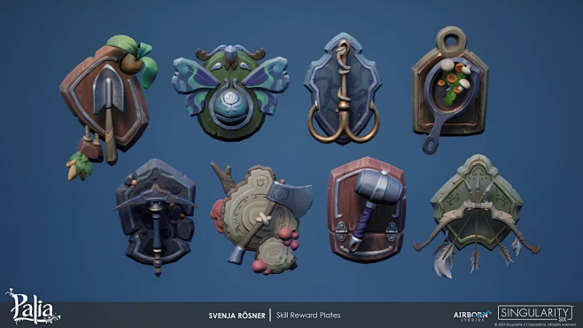 {游戏系列}美国 Palia（UI，角色，场景）-花瓣网