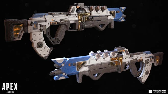 APEX英雄-枪械模型-花瓣网