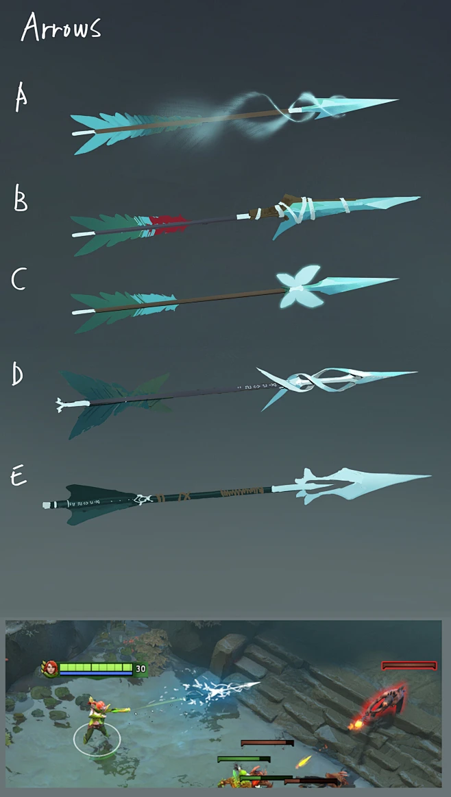 Dota2 - Wind Ranger Arcana Concept-花瓣网