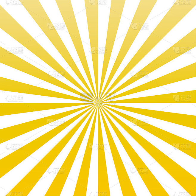 yellow color sun rays Sunburst Pattern vector eps1