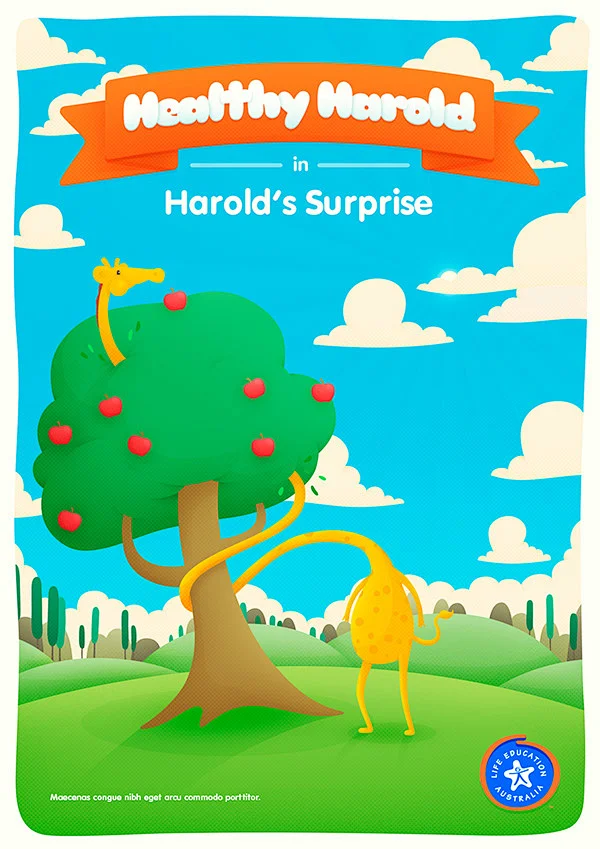Healthy Harold : A complete redesign of Healthy Harold, a character ...
