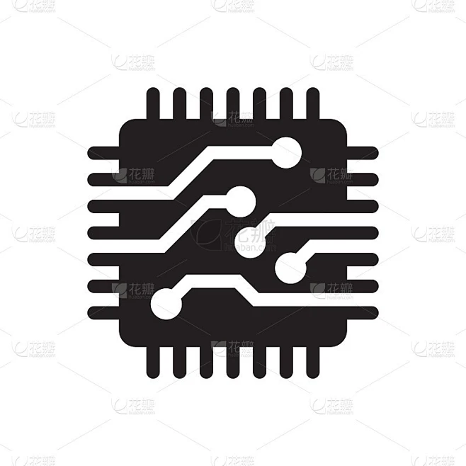 CPU图标素材-花瓣网