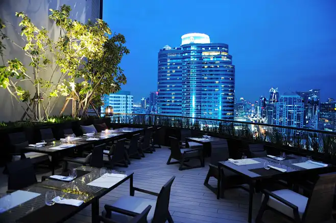 Zense露台酒吧与美食中心 Gourmet Deck and Lounge Panorama by TROP-mooool设计-花瓣网