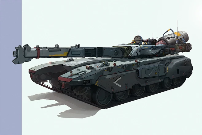 tank, Dmitri Dimas-ch : tank by Dmitri Dimas-ch on ArtStation.-花瓣网