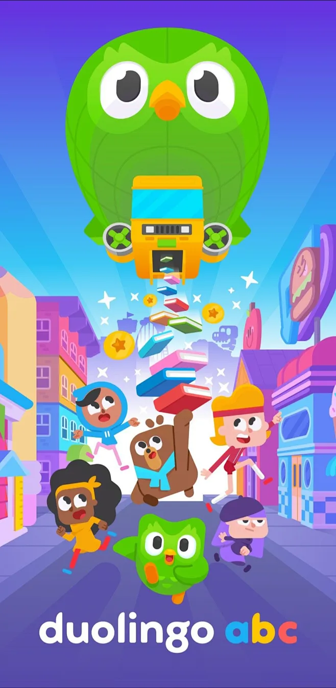 Duolingo abc fire wallpaper -花瓣网
