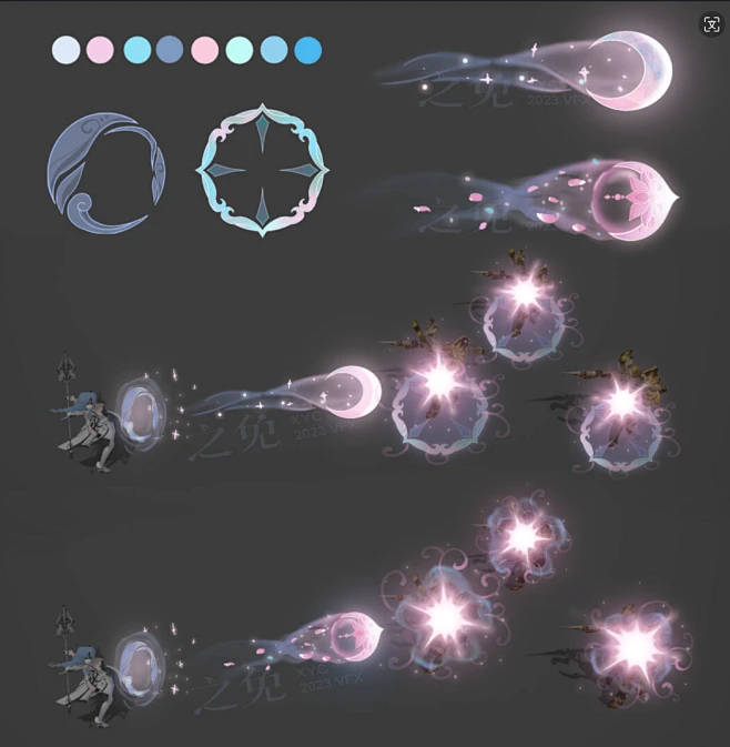 Unity 3D VFX : Moon Tree-花瓣网