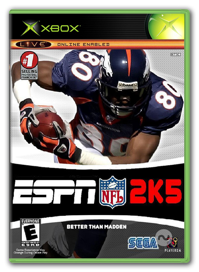 XBOX | 《ESPN美式足球2005》 | 美版 | SPG | 2004