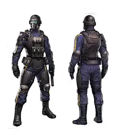 GCPD SWAT officer-花瓣网