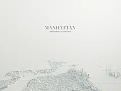 Manhattan and OpenStreetMap Data : 3D visualization of Manhattan based ...