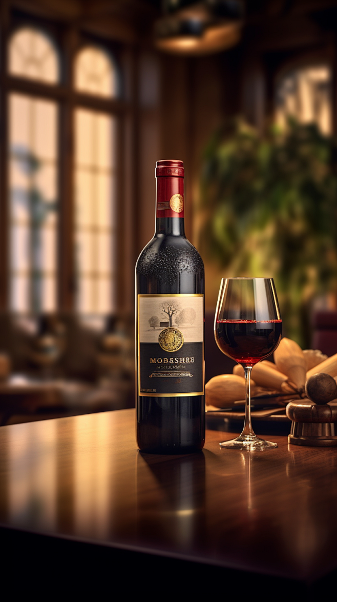 Lihe_Red_wine_product_scene_images_high-definition_photographyh ...