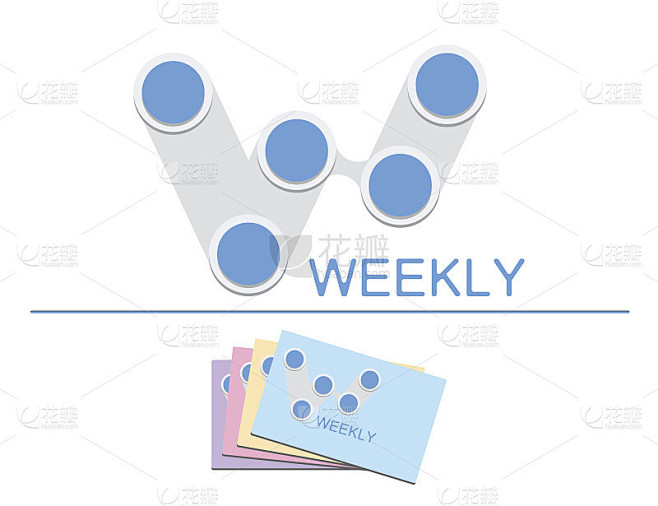 W-weekly图标