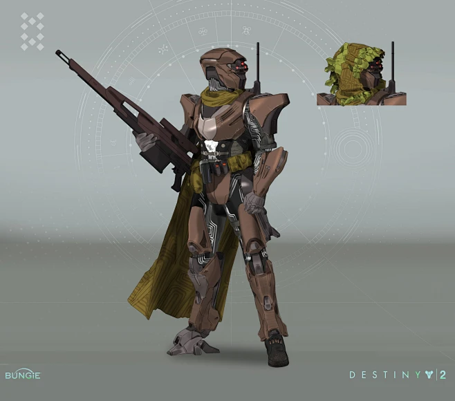 Destiny 2 - Hunter Armor set, Tyler Bartley : Hunter Armor set armor ...