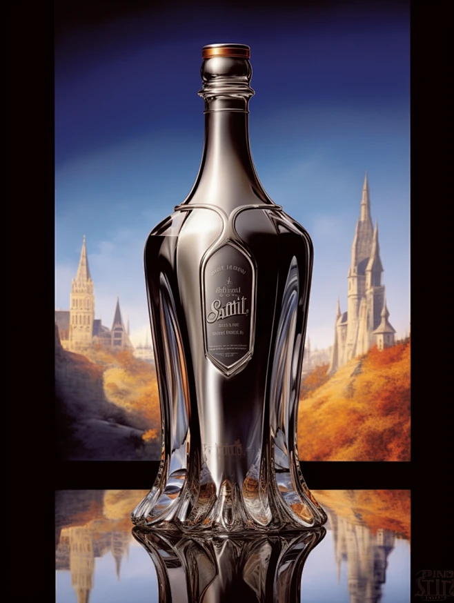 chaoyue33_a_bottle_of_brandy_is_shown_on_the_ground_in_the_styl_0565f9f0-0984-4219-bf86 ...