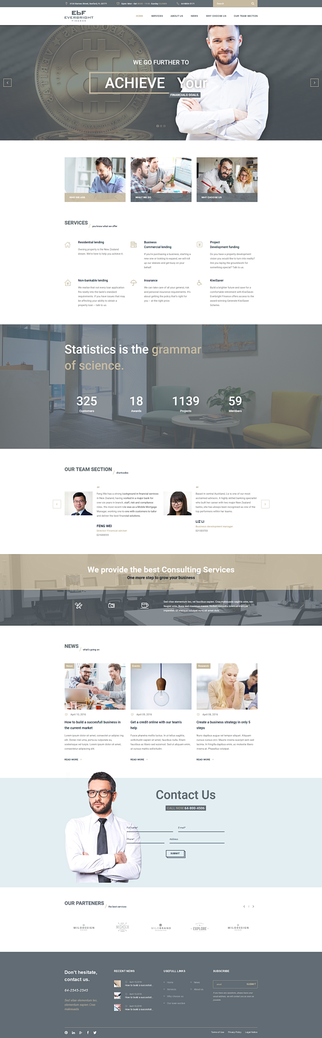 Everbright Finance V1.0 丨【首页】
