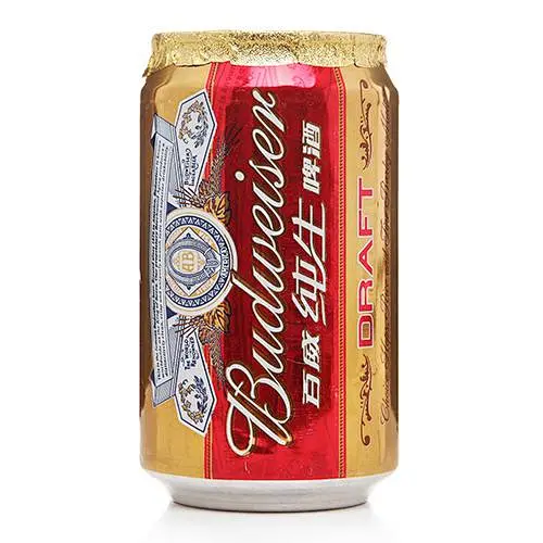 百威纯生啤酒罐装330ml*3-花瓣网