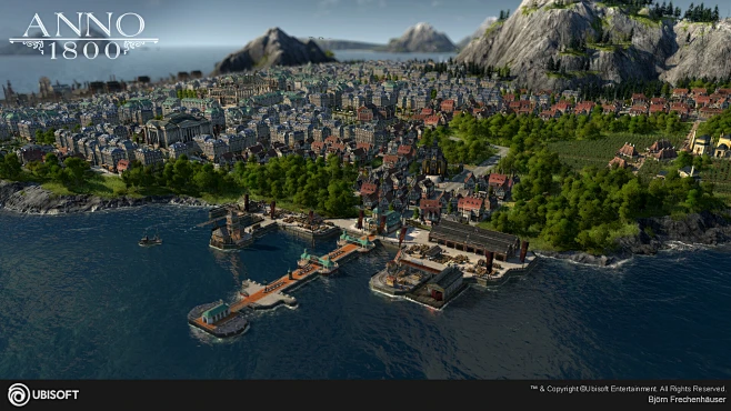 Anno 1800 - Campaign, Björn Frechenhäuser : A city-building game ...