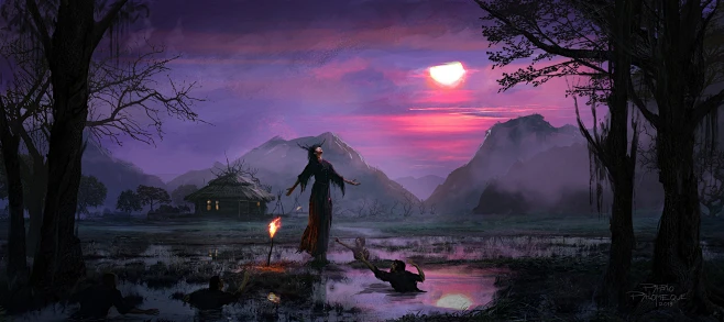 Witch Swamp-花瓣网