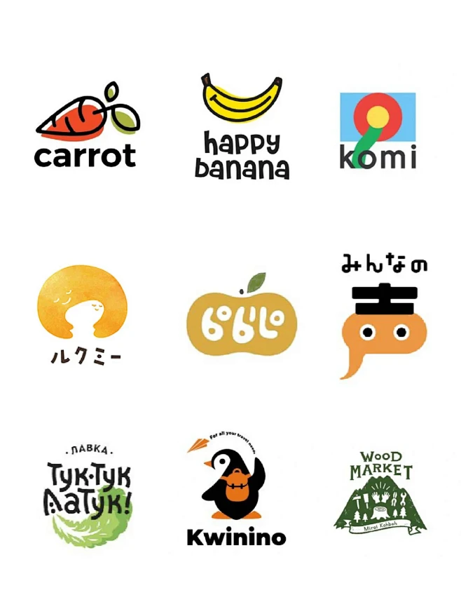 logo|简笔抽象插画风logo