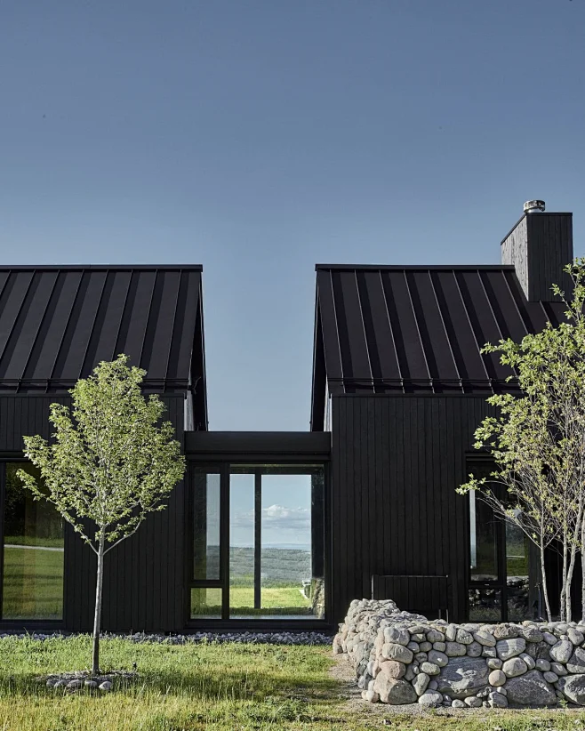 印际 - Kim Lambert x Creemore Weekend Retreat : Kim Lambert设计了这个坐拥自然景观的当代 ...