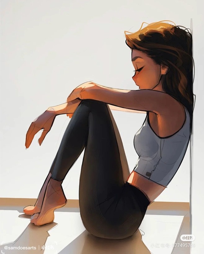 插画师 Sam Yang ins:Samdoesarts