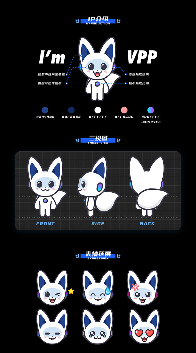 VPP - 品牌IP形象设计丨VoiceAI-UI中国用户体验设计平台