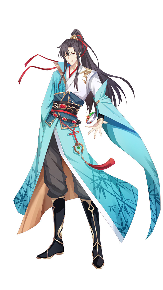 二次元古风立绘男