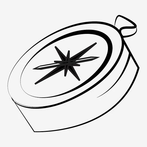 指南针方向gps免抠素材_88ICON https://88icon.com 指南针 方向 gps 定位 导航 狩猎-花瓣网