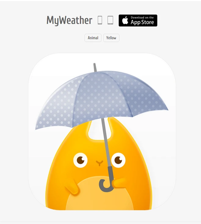 » MyWeather - iOS App Icon Gallery-花瓣网
