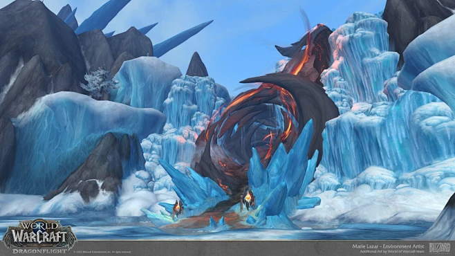 Dragonflight - World of Warcraft - Azure Span Ice-花瓣网