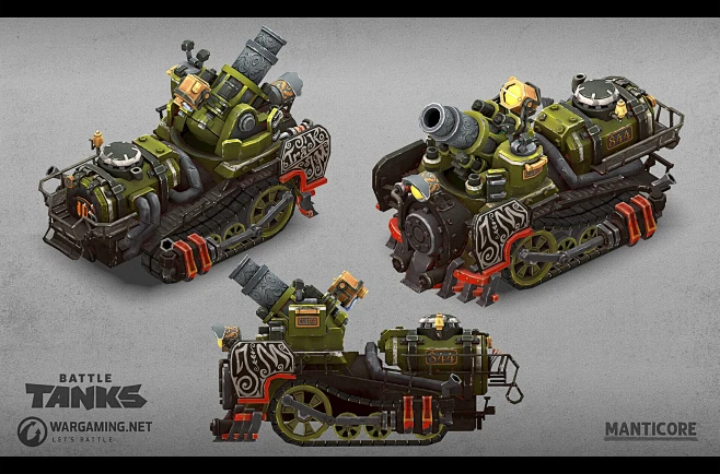 Modeling, texturing & render by: https://www.artstation.com/vikonen Art Direction and Concepting ...