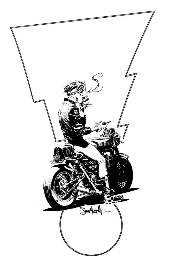 SEAN MURPHY@巧克力猫收集_花瓣 Madman Cafe Racer by seangordonmurphy_1599546294 ...