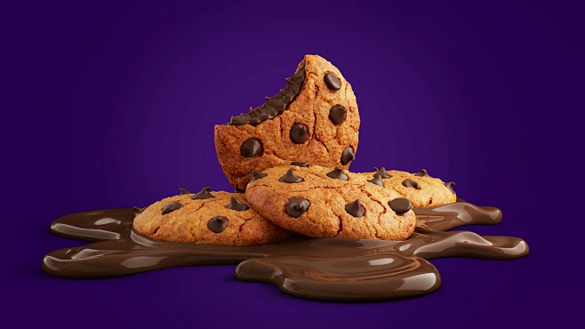 biscuit cookies cookie Food CGI Cookies Packaging 3DCGI Packaging ...