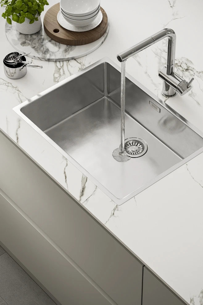 Franke Stainless Steel Kitchen Sink-花瓣网